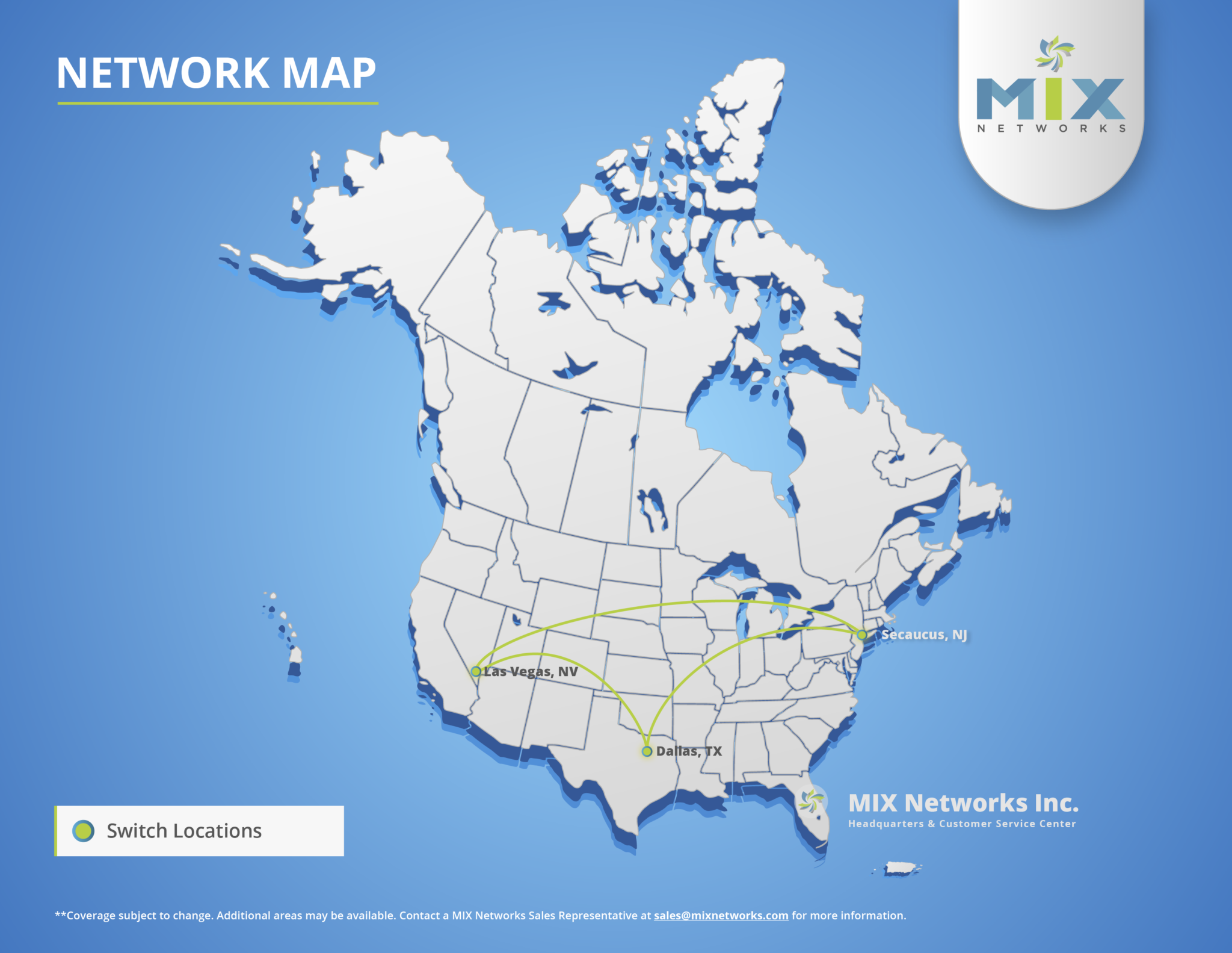 MIX Networks® - Our Network: There When You Need It